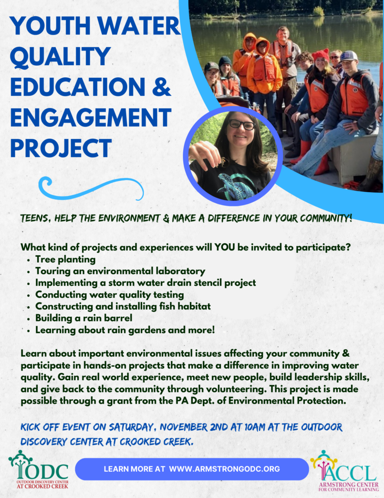 Youth Water Quality Education - Armstrong Center for Community Learning