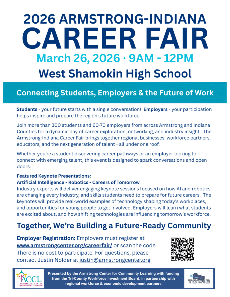 Career Fair - Armstrong Center for Community Learning